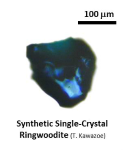 High-Pressure Synthesis of Wadsleyite, Ringwoodite, Bridgmanite, etc.